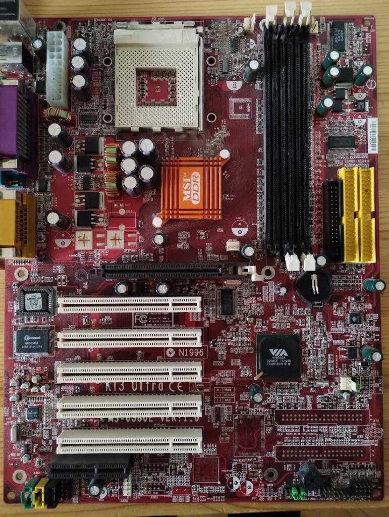 MSI KT3 ULTRA (MS-6380E) – shledání po letech | high-voltage.cz