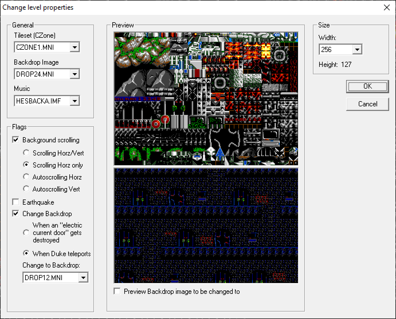 Duke2Edit, staronový editor levelů pro Duke Nukem II | high-voltage.cz